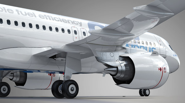 modelo 3d Airbus A320 Neo con interior y cabina - TurboSquid 1662565