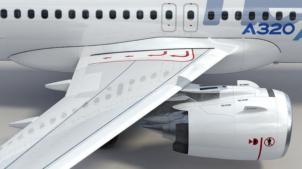 modelo 3d Airbus A320 Neo con interior y cabina - TurboSquid 1662565