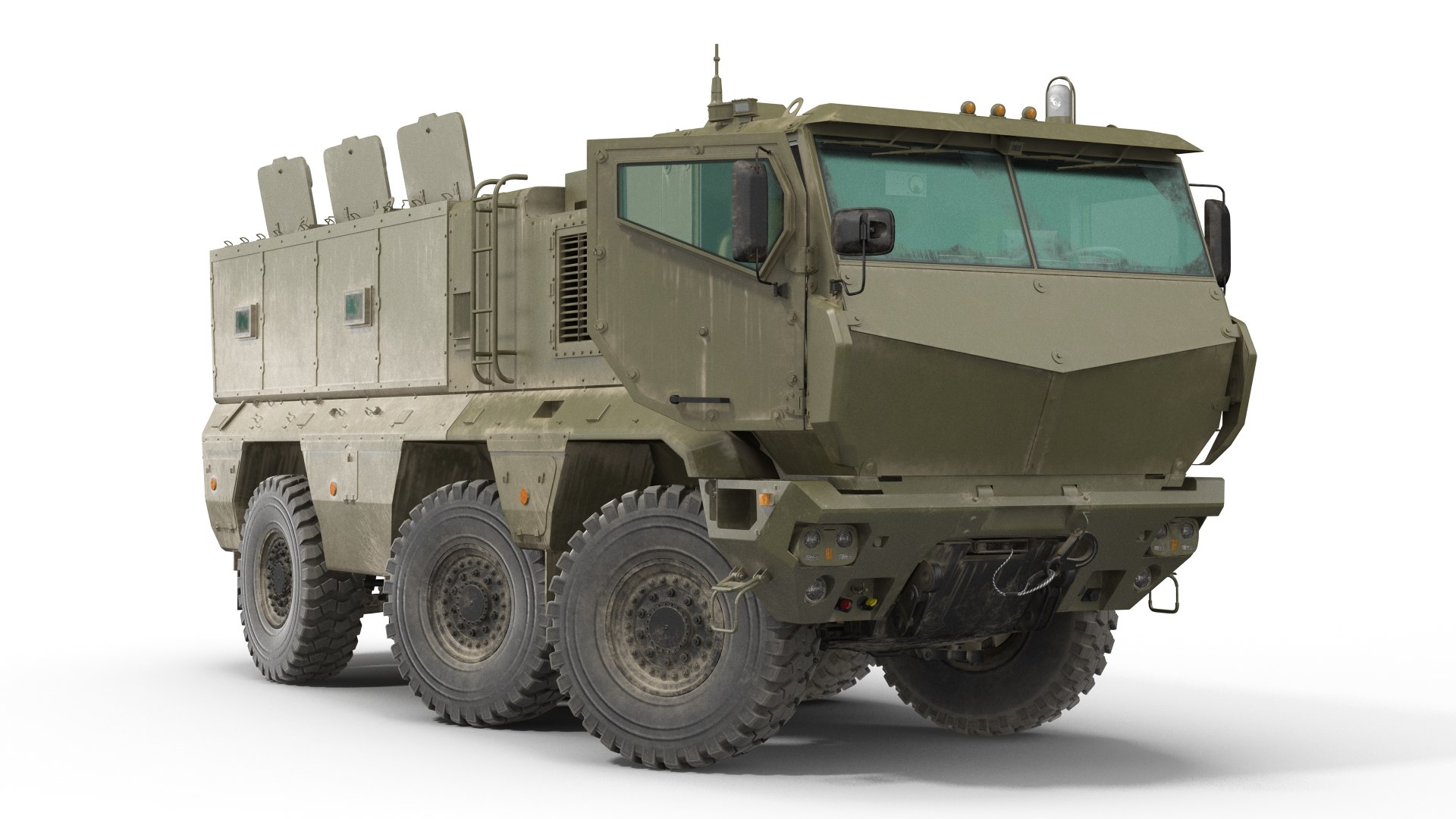 Mrap kamaz 63968 typhoon 3D model - TurboSquid 1661281