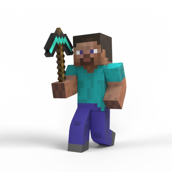 Steve rigged 3D model - TurboSquid 1661399