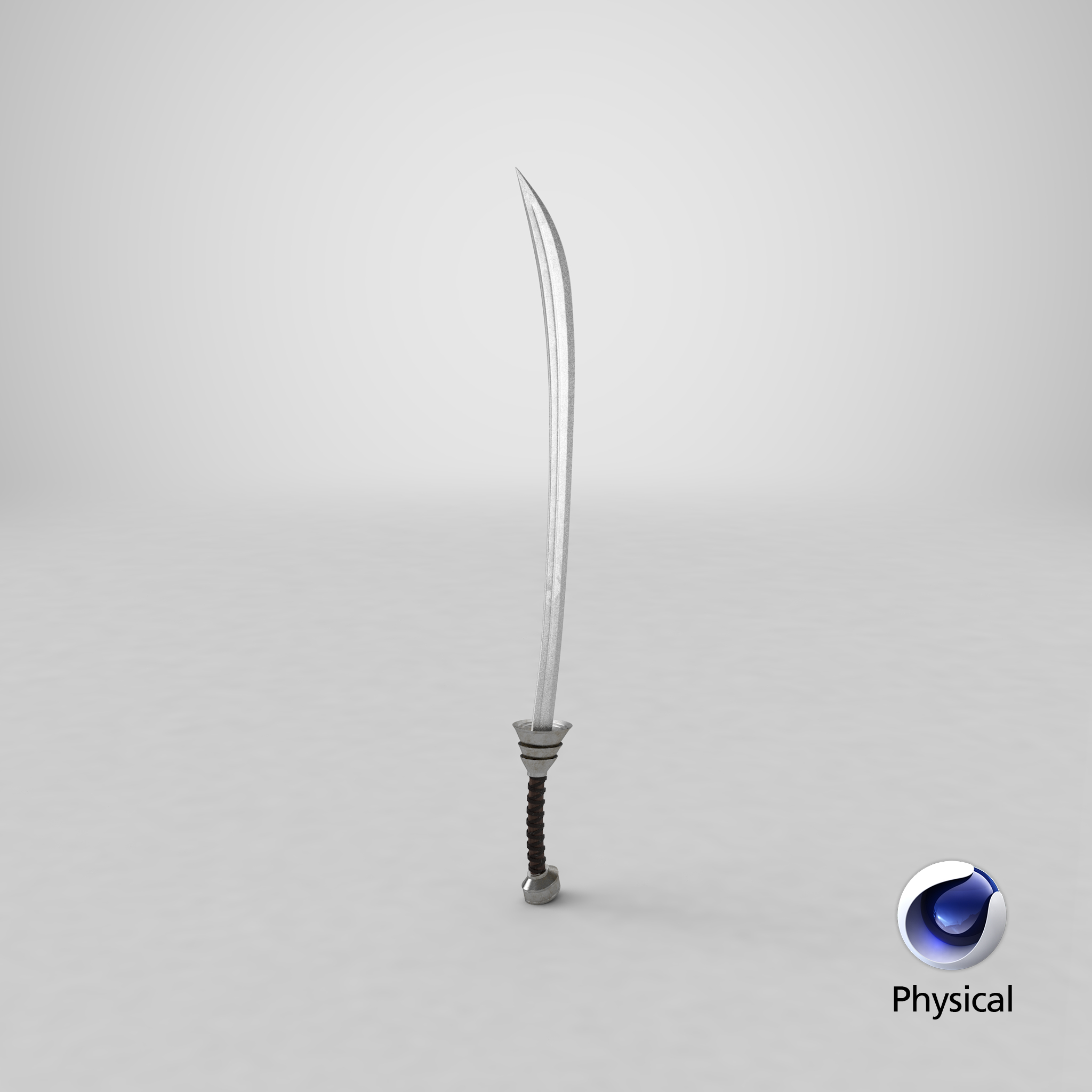 Saber sabre sword 3D model - TurboSquid 1654425