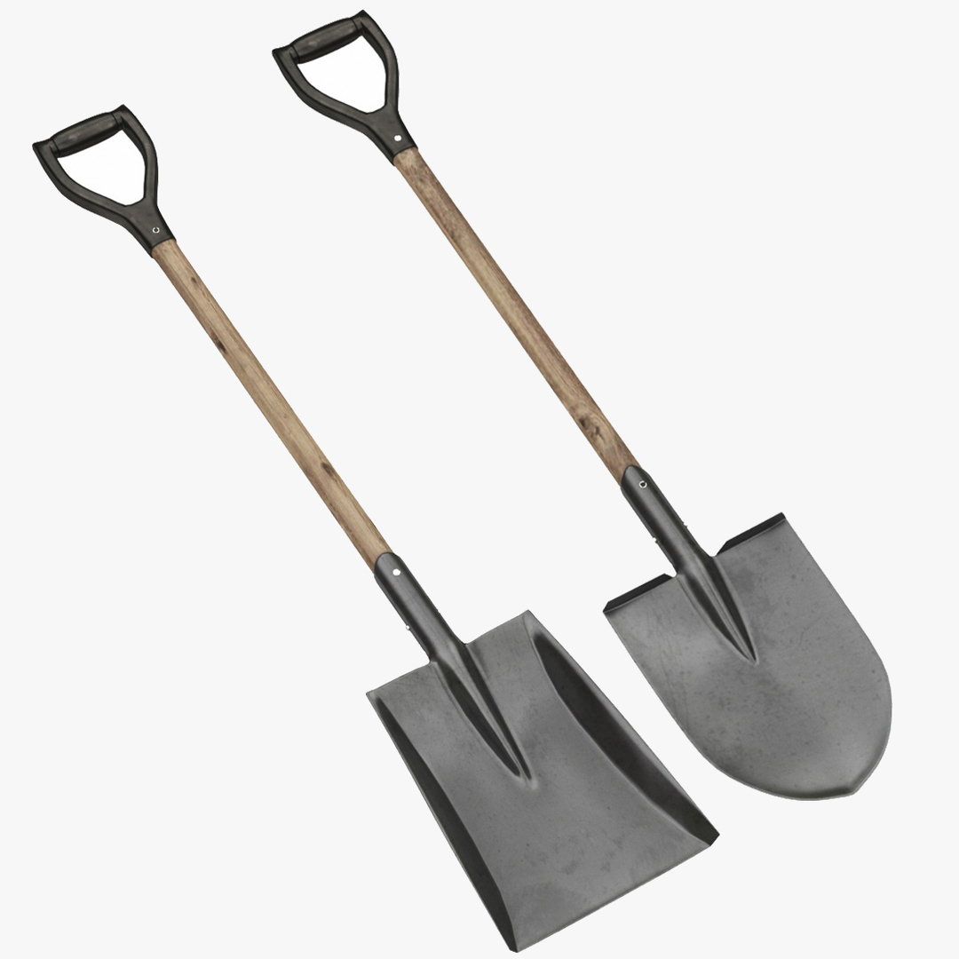 3D spade shovel - TurboSquid 1663453