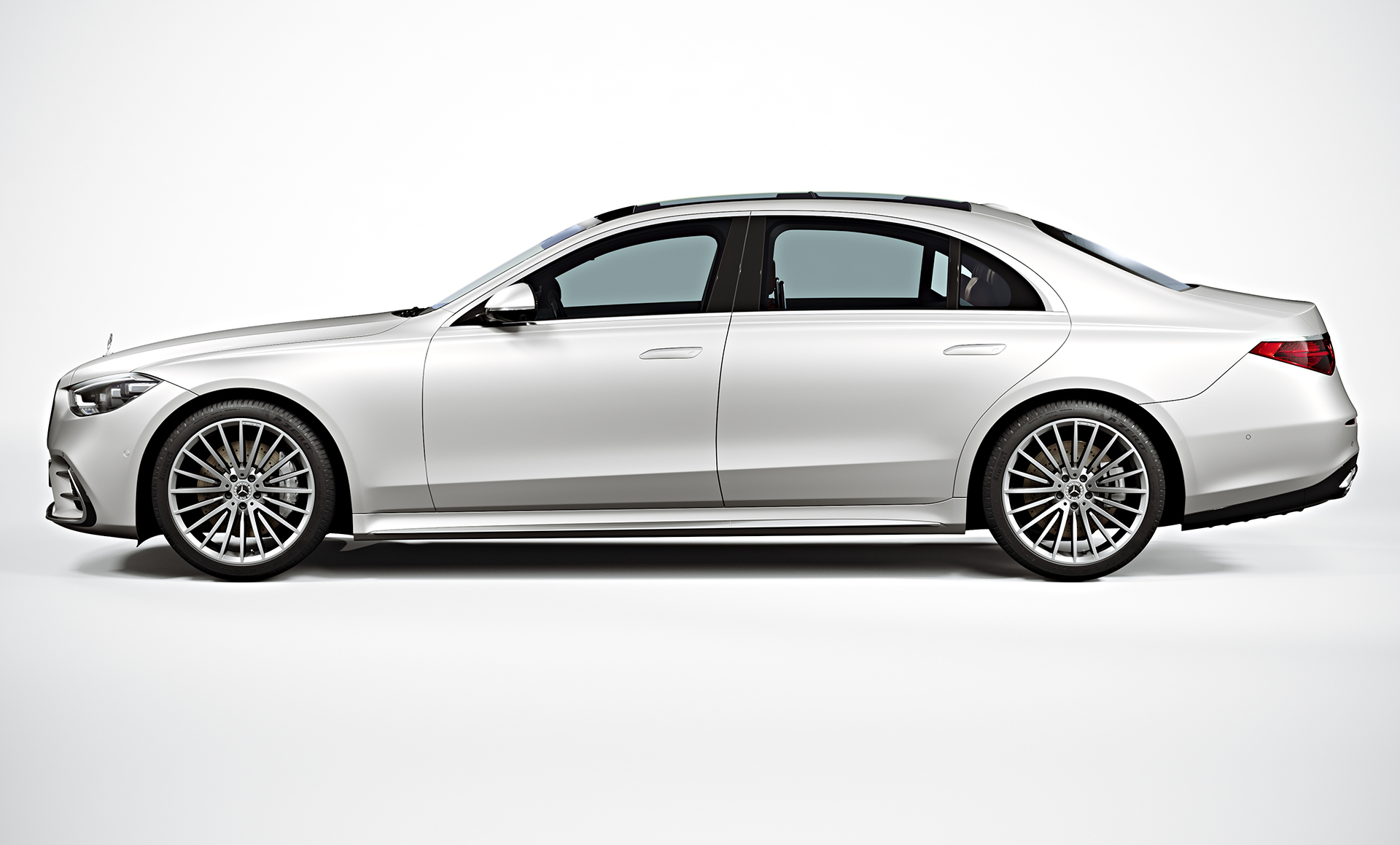 2021 mercedes-benz s-class long 3D model - TurboSquid 1664137