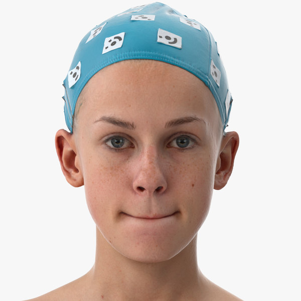Lábios de cabeça humana de Rhea sugam AU28 Clean Scan Modelo 3D ...