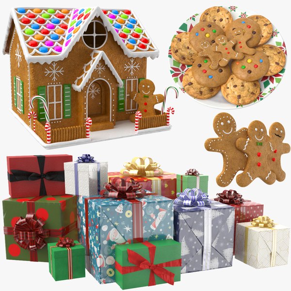3D gingerbread ginger bread model - TurboSquid 1330374