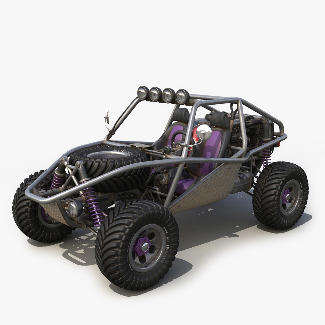 dune buggy 3d max
