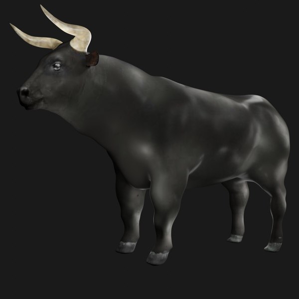 modelo 3d Bull Ox Rigged Low Poly - TurboSquid 1665265
