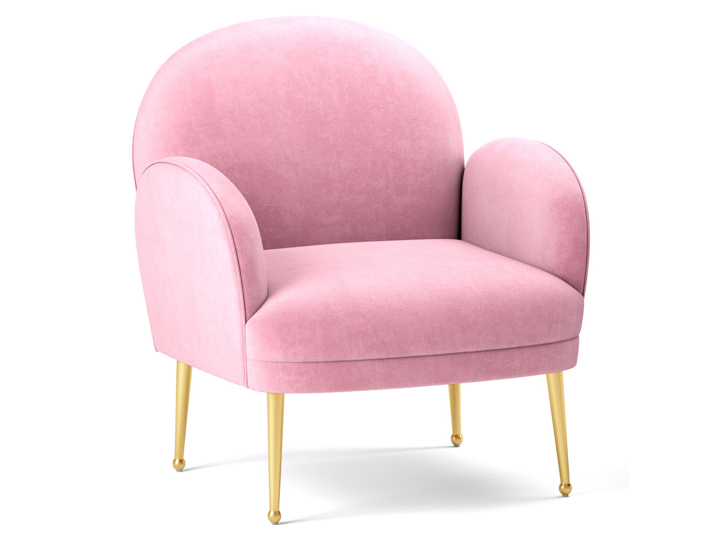 3D model gwen mauve chair - TurboSquid 1665827