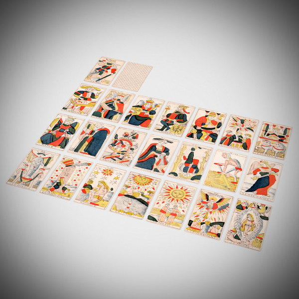 Antike französische Tarotkarten - Major Arcana 3D-Modell - TurboSquid ...