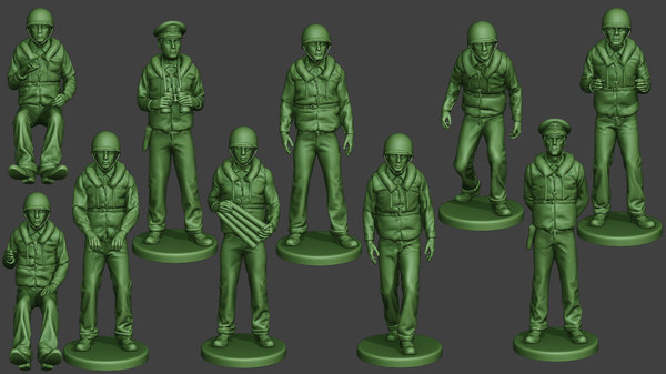 Army Man 3D Models for Download | TurboSquid