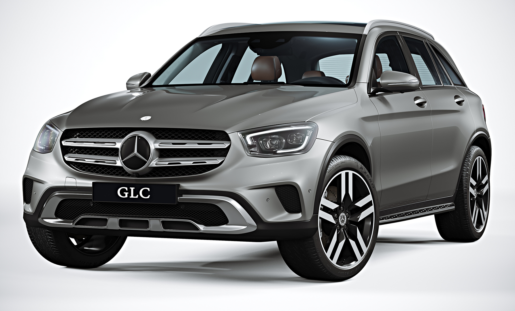 2020 mercedes-benz glc 3D model - TurboSquid 1411053