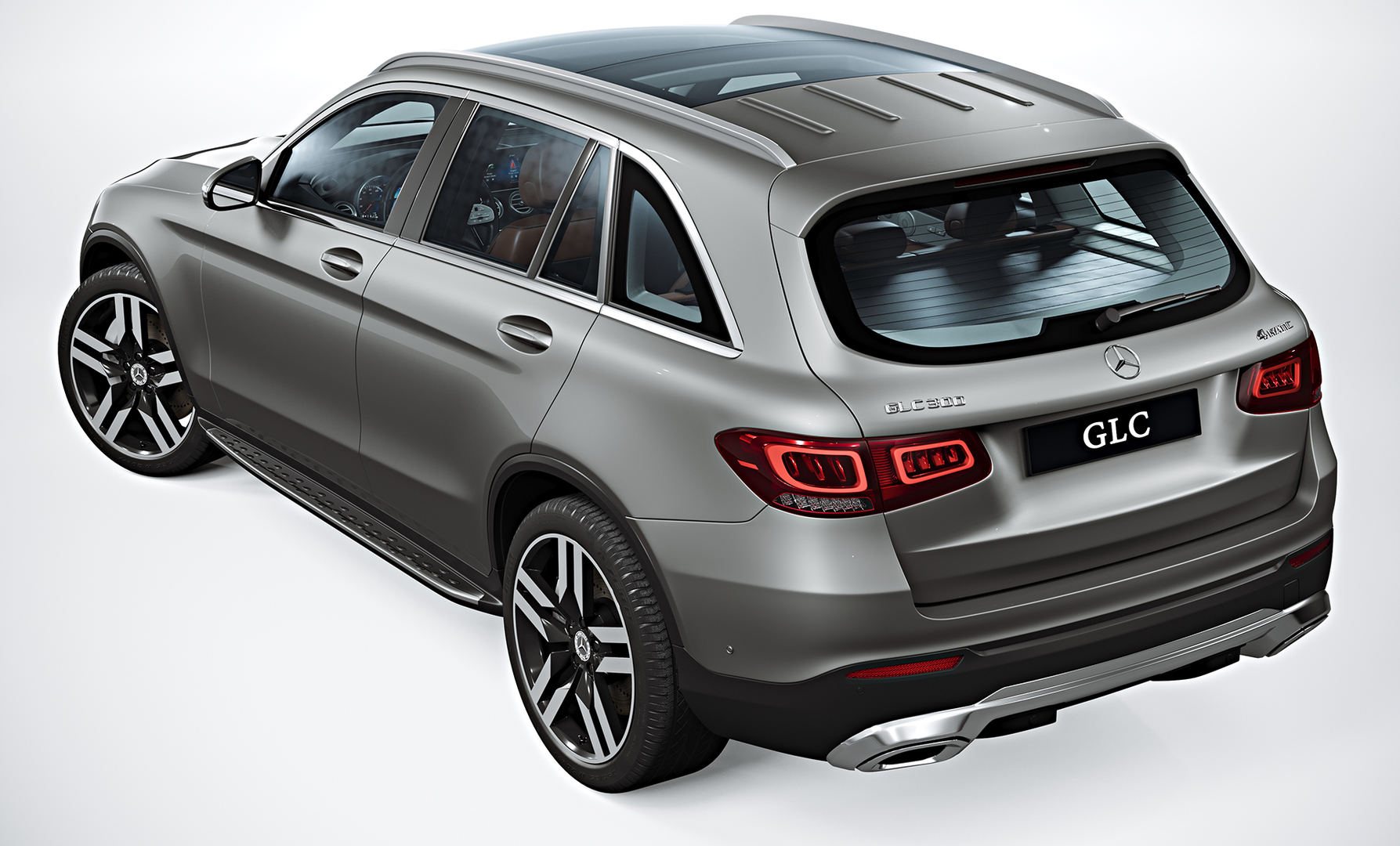 2020 mercedes-benz glc 3D model - TurboSquid 1411053