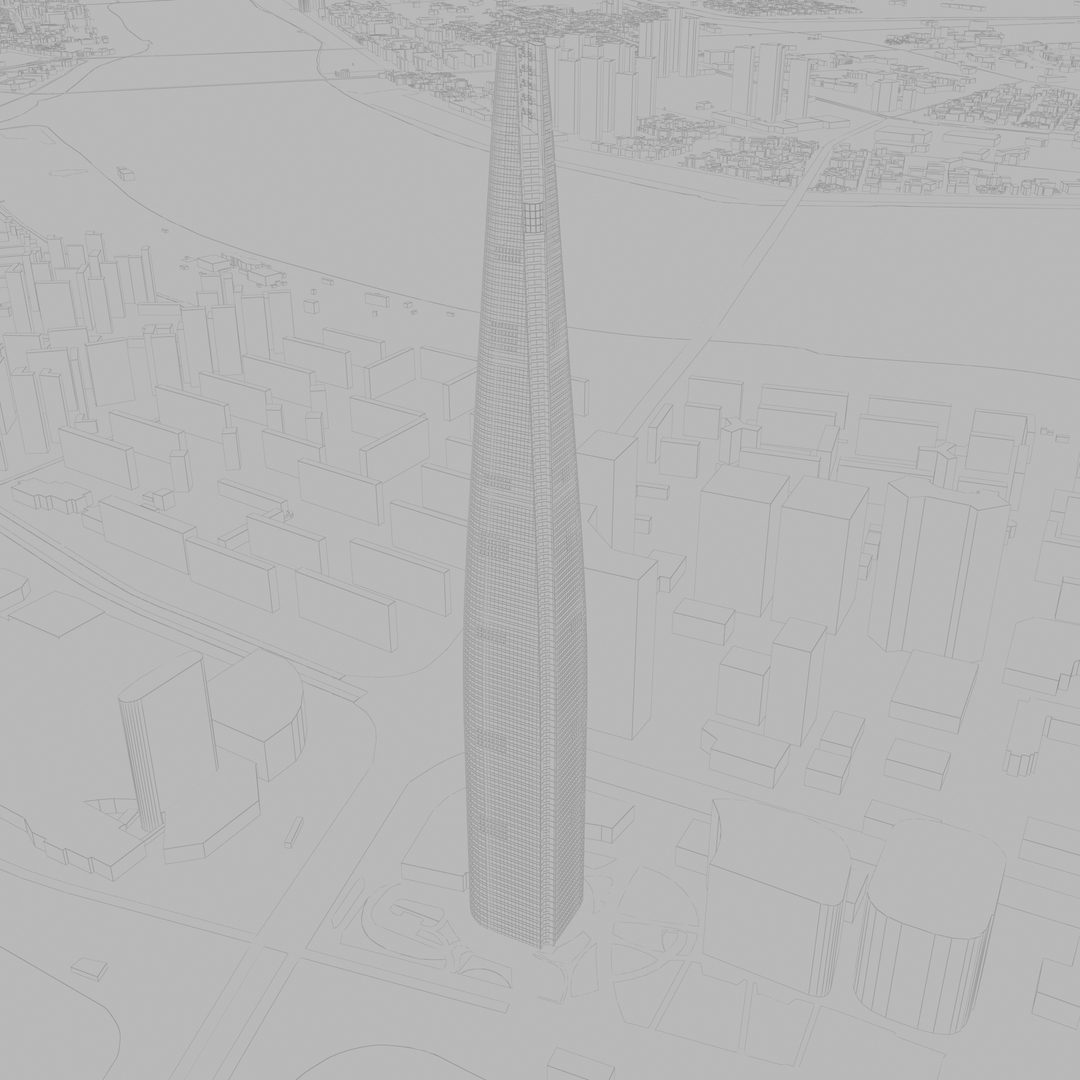 3D lotte world tower environment - TurboSquid 1666141