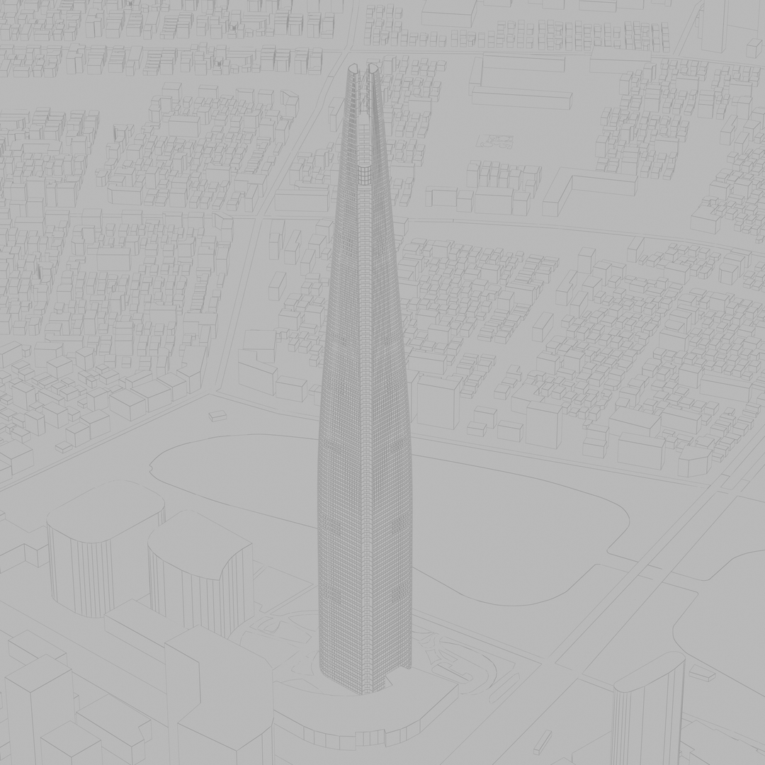 3D lotte world tower environment - TurboSquid 1666141