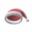 Christmas santa claus hat model - TurboSquid 1666928