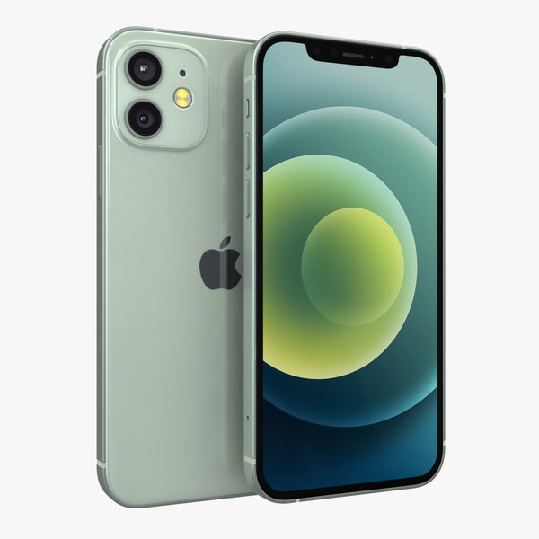 Apple iphone 12 green 3D - TurboSquid 1667255