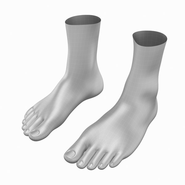 Free Blender Foot Models | TurboSquid