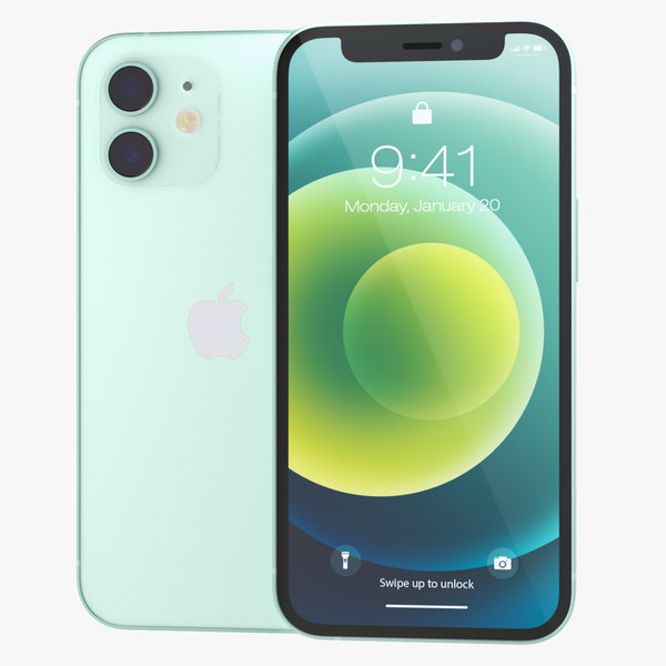 Apple iPhone 12 mini verde Modelo 3D - TurboSquid 1667382
