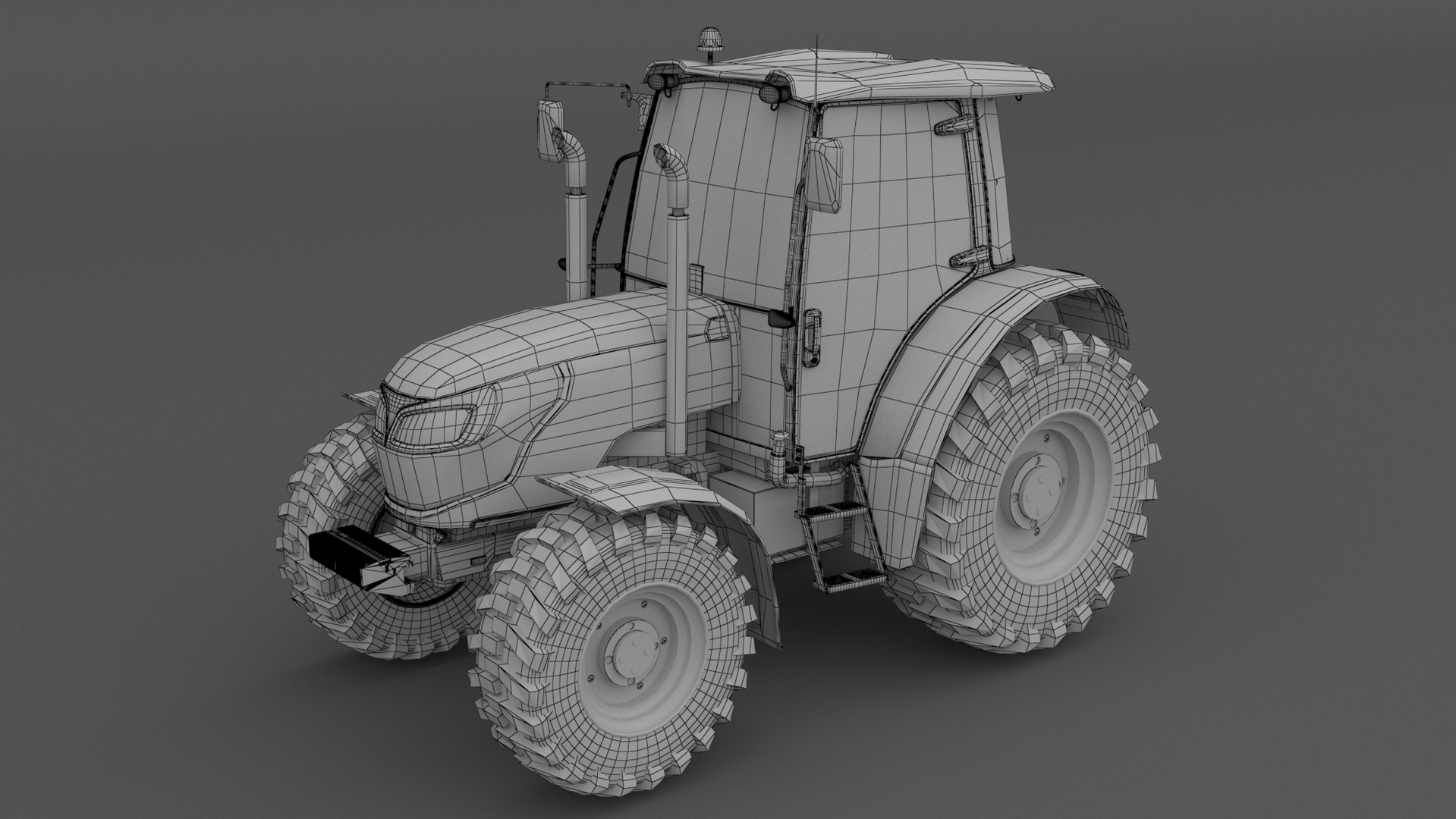 Traktor Grün 3D-Modell - TurboSquid 1559601