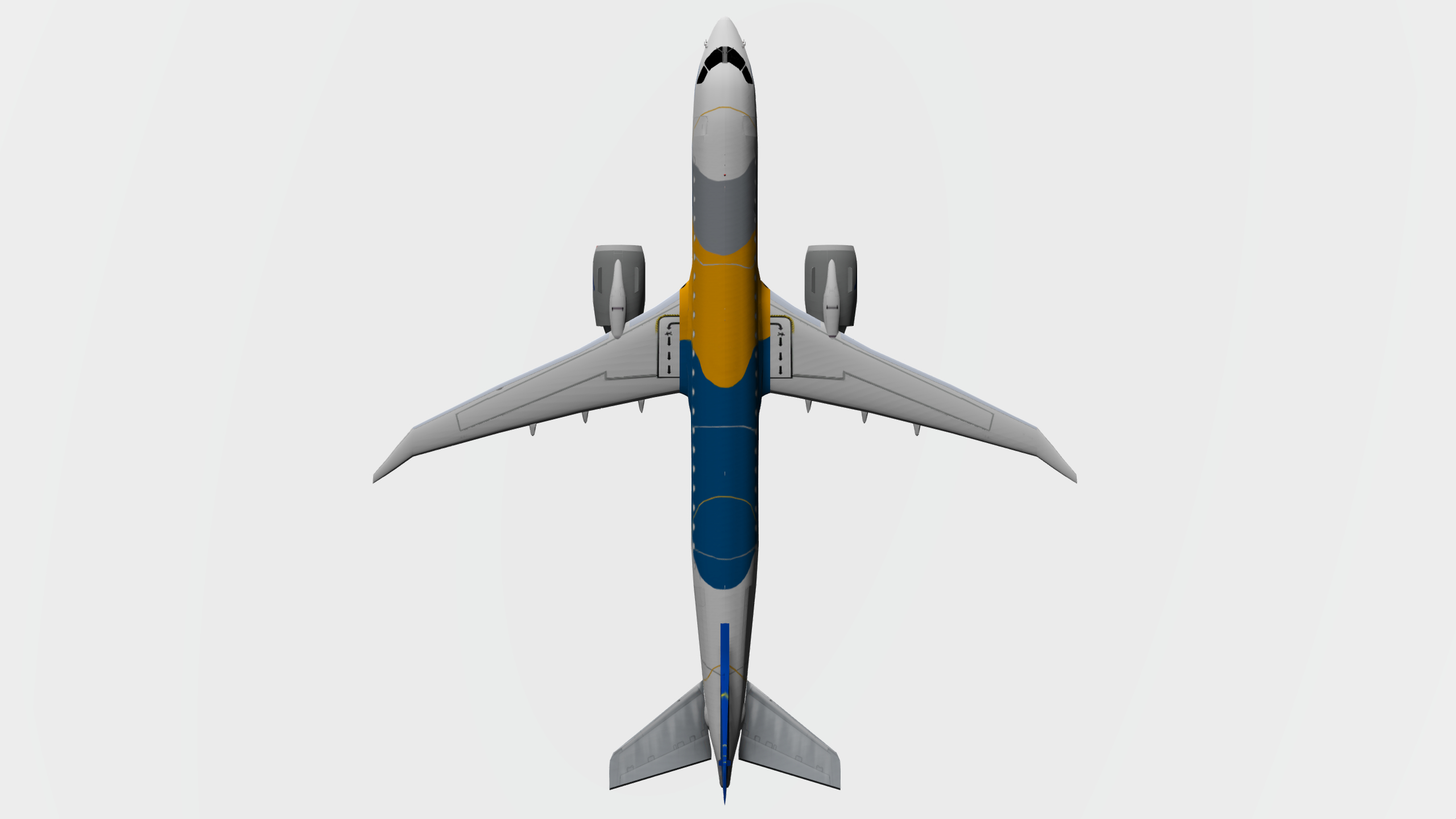 modelo 3d Casa de color Embraer E175 E-2 - TurboSquid 1574532
