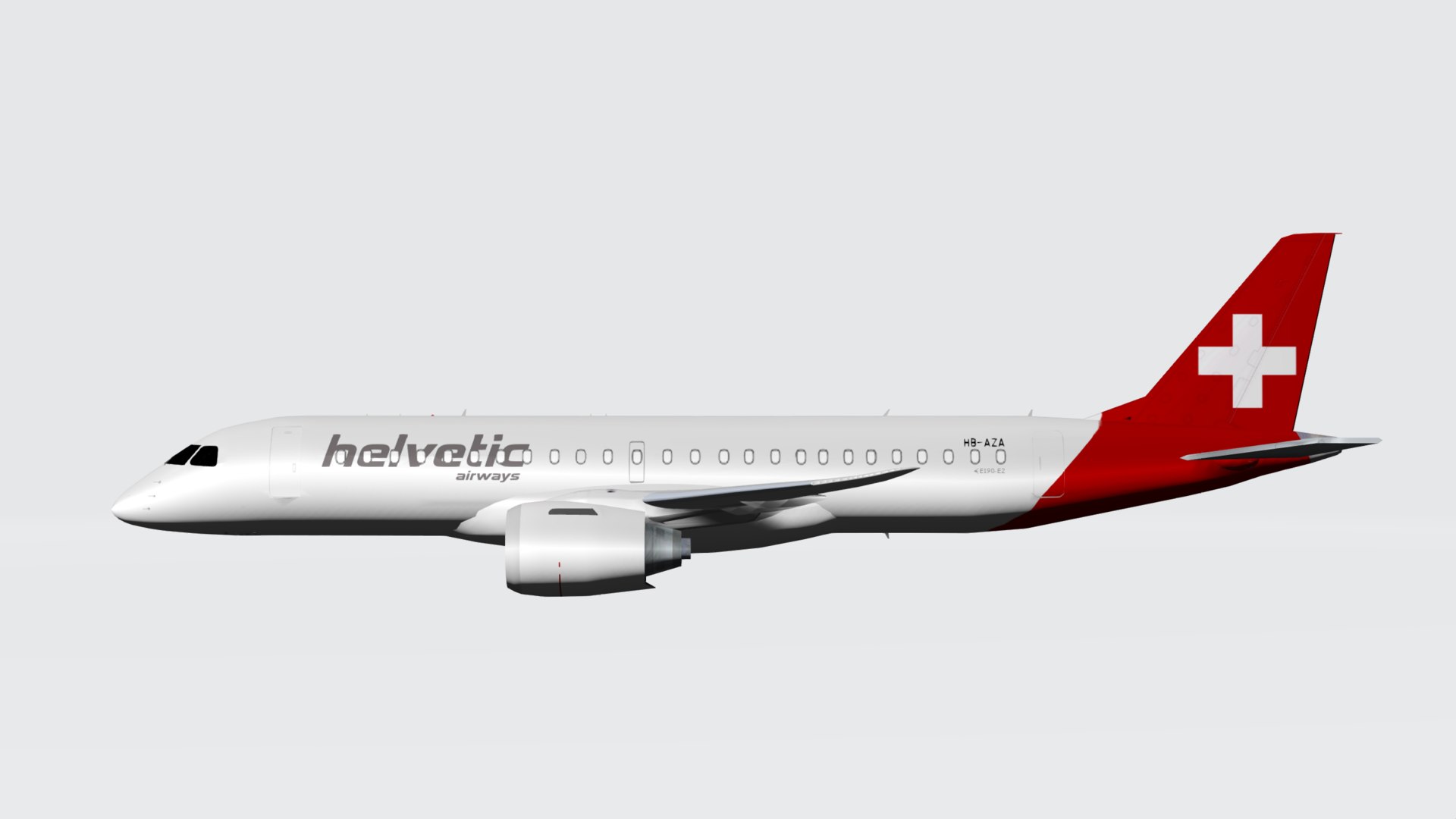 3D embraer e-190 model - TurboSquid 1574557