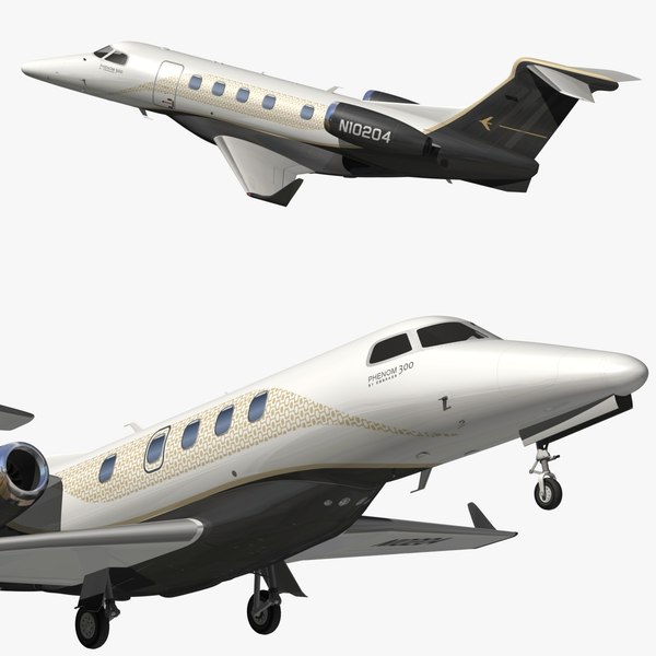 Embraer phenom 300 ch model - TurboSquid 1668113