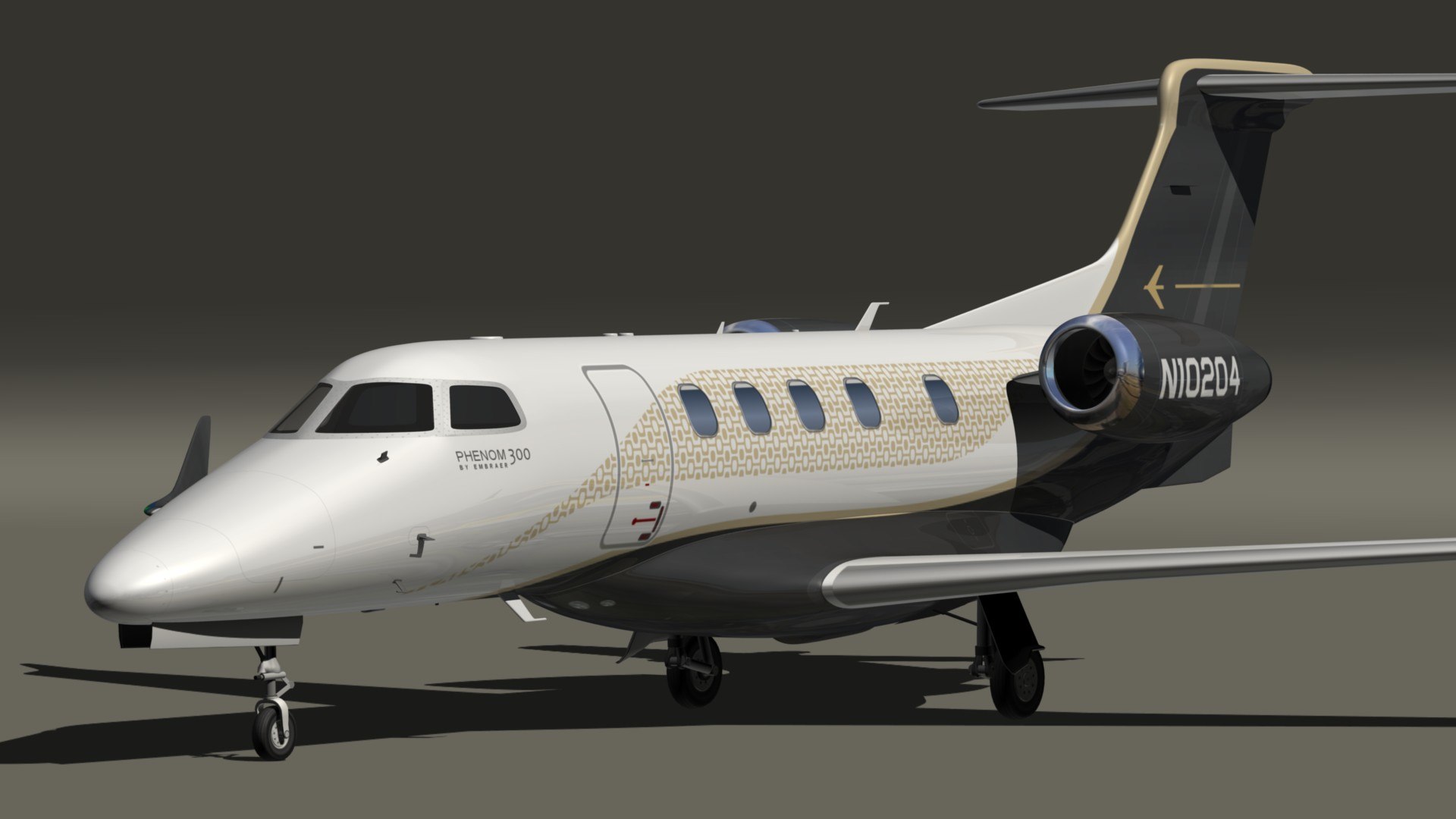 Embraer phenom 300 ch model - TurboSquid 1668113