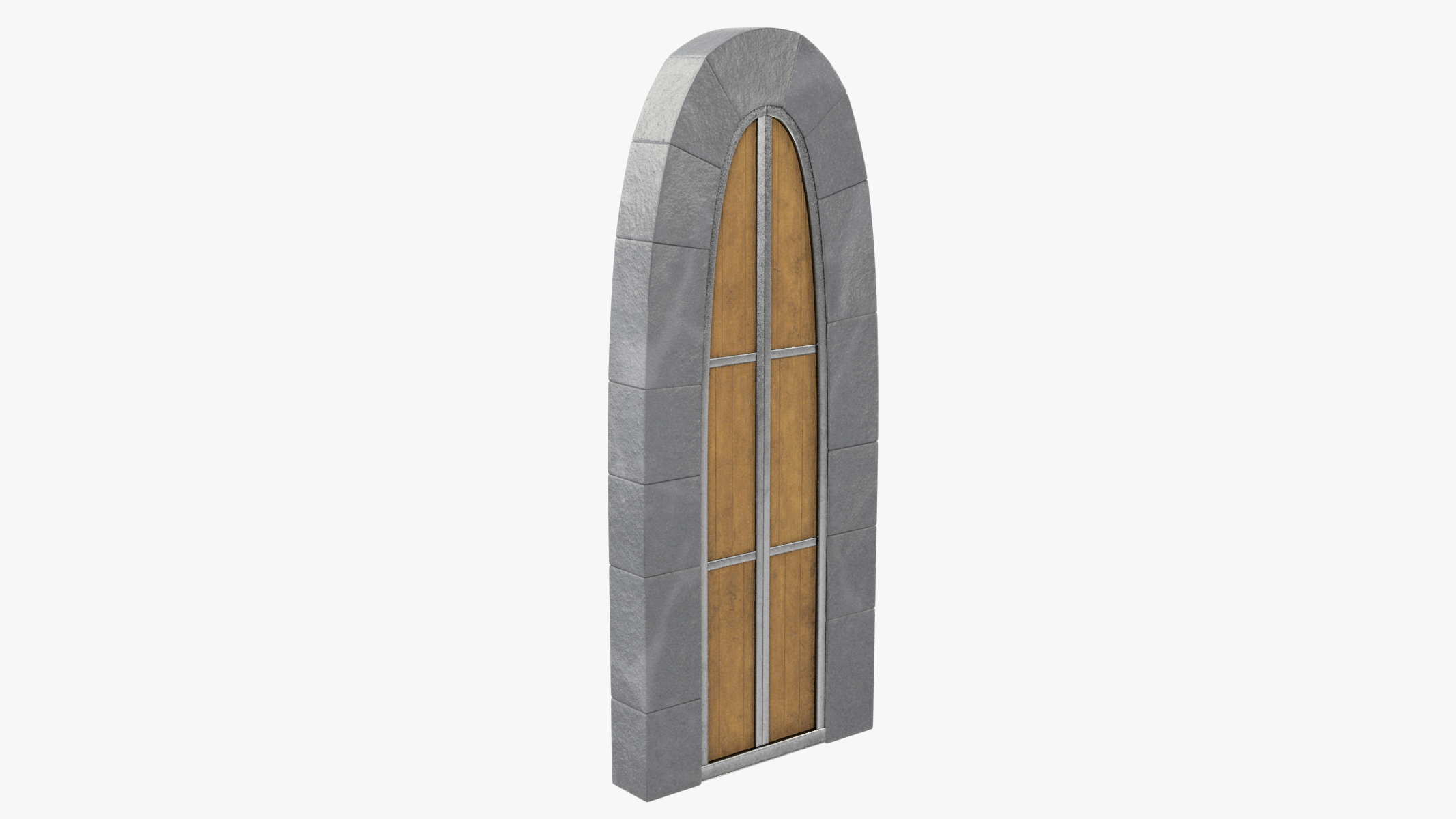 3D stylized medieval building parts model - TurboSquid 1686623