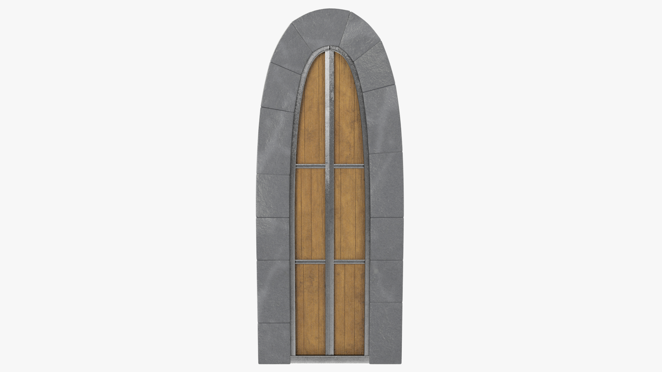 3D stylized medieval building parts model - TurboSquid 1686623