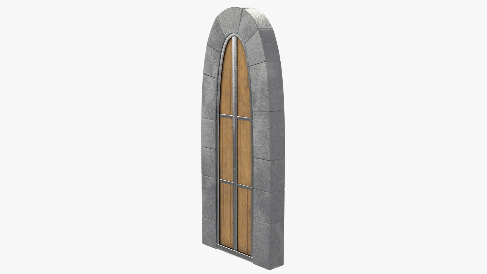 3D stylized medieval building parts model - TurboSquid 1686623