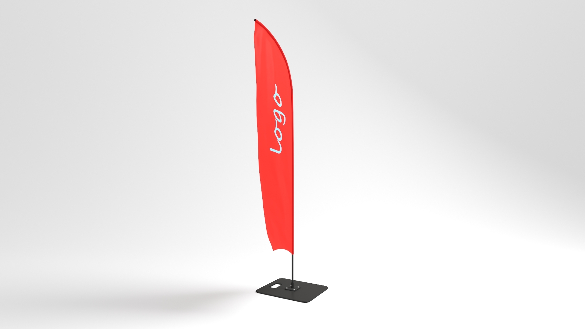 3D model beach flag medium - TurboSquid 1669912