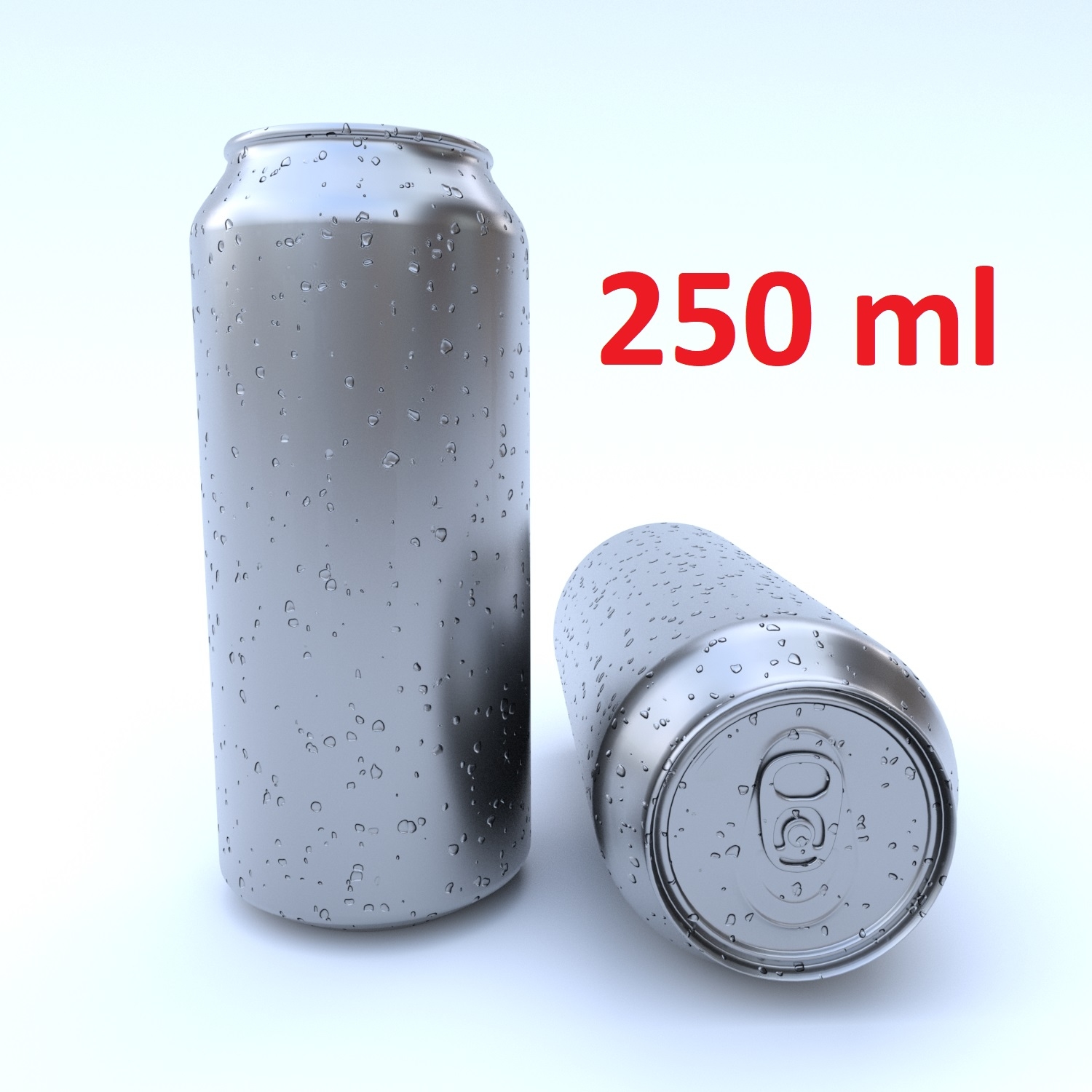 Beverage 250 ml 3D model - TurboSquid 1670081