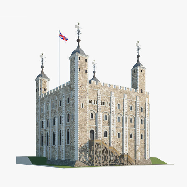 3D medieval tower model - TurboSquid 1236283