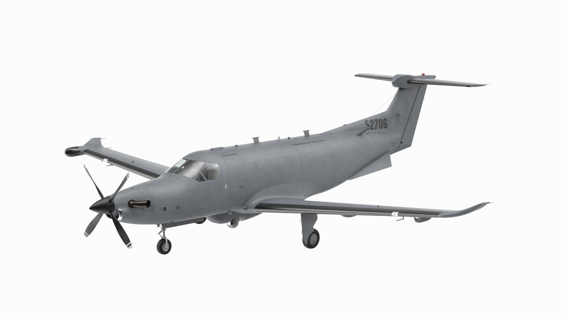 3D pilatus u 28a usaf model - TurboSquid 1671737