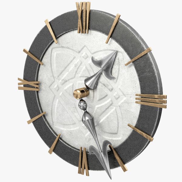 3D model stylized clock - TurboSquid 1670949