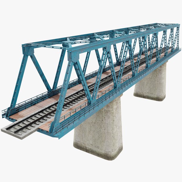 Railway Bridge 3D Models for Download | TurboSquid