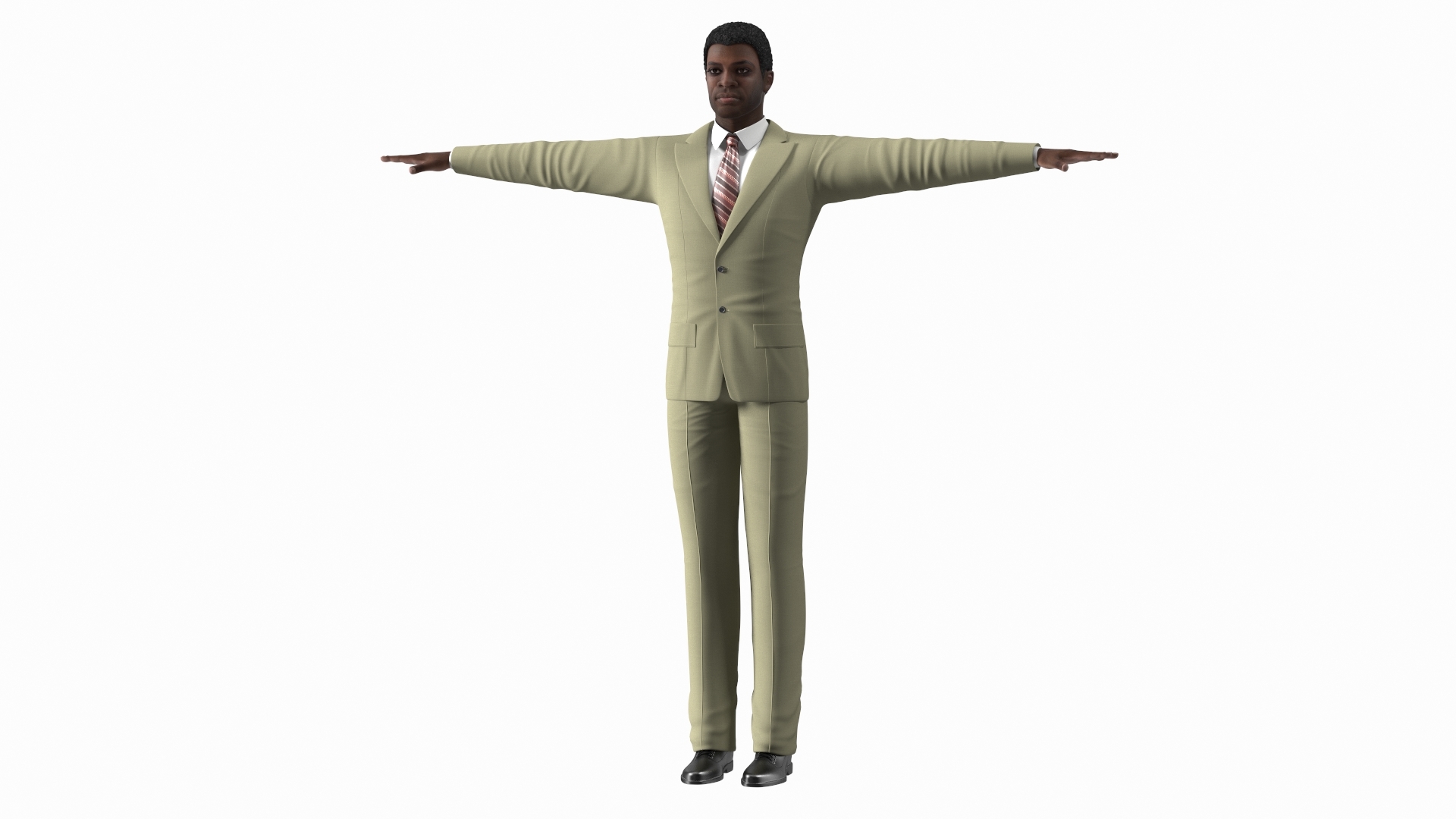 Dark skin black man 3D - TurboSquid 1672901