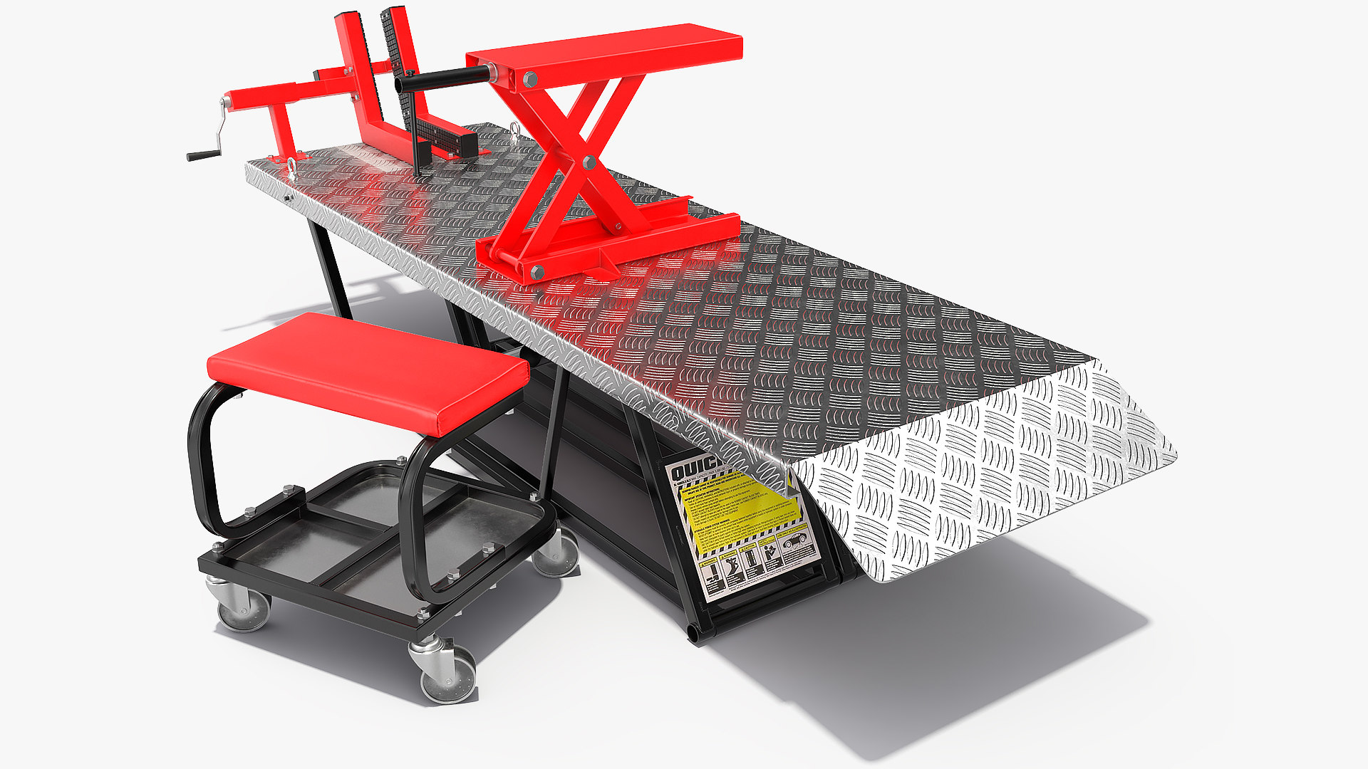 Quickjack motorcycle lift adapter model - TurboSquid 1673049