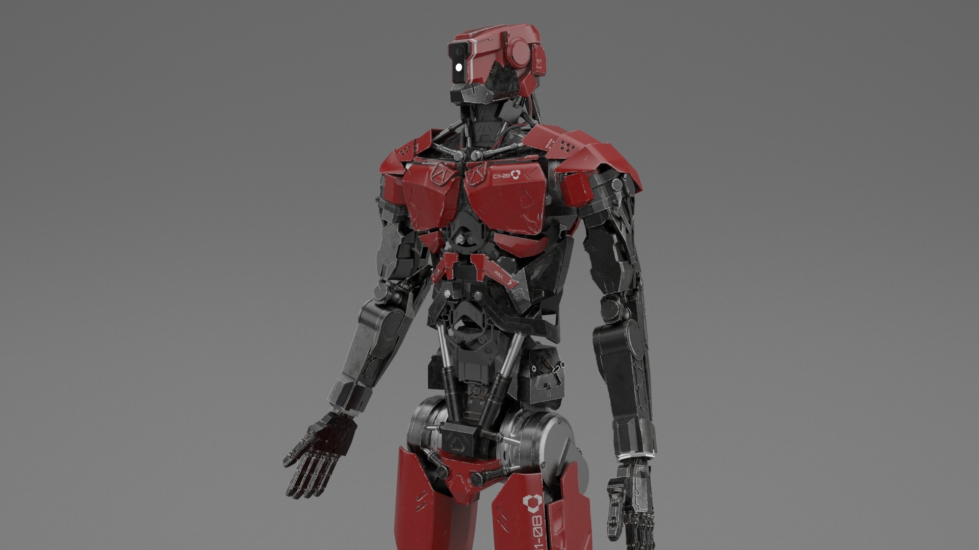 modelo 3d Polis Bot - TurboSquid 1003361