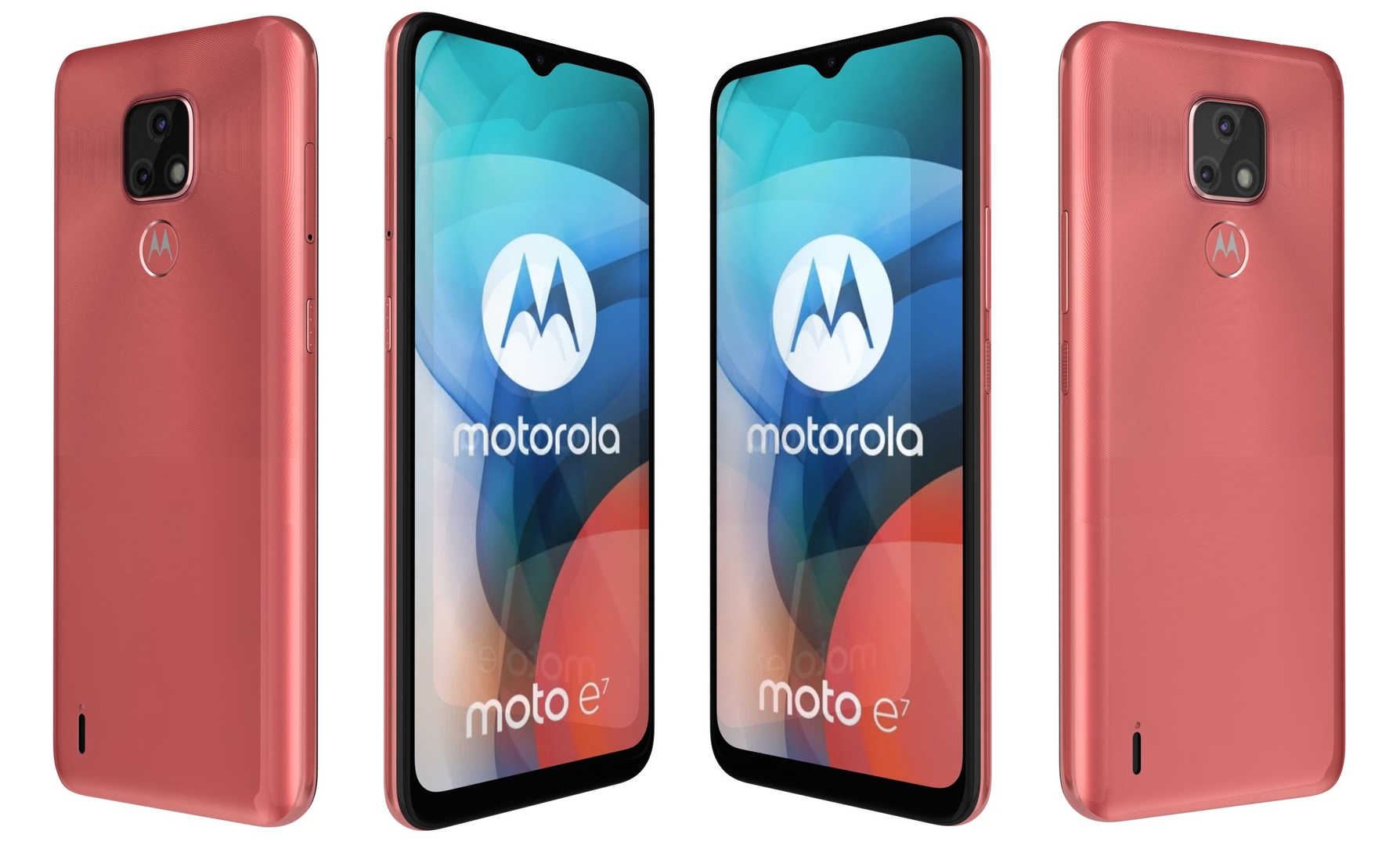 modelo 3d Motorola Moto E7 todos los colores - TurboSquid 1673170