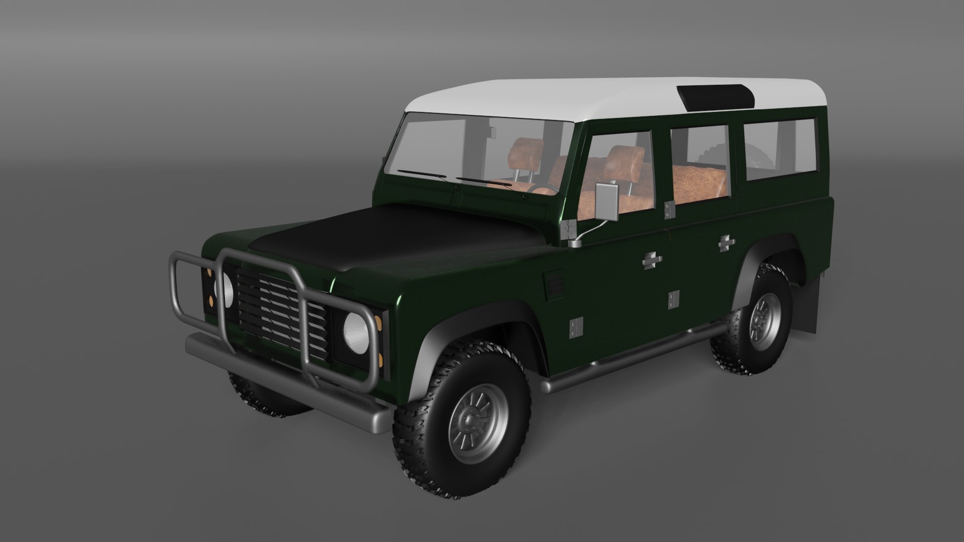 3D model old defender - TurboSquid 1673505