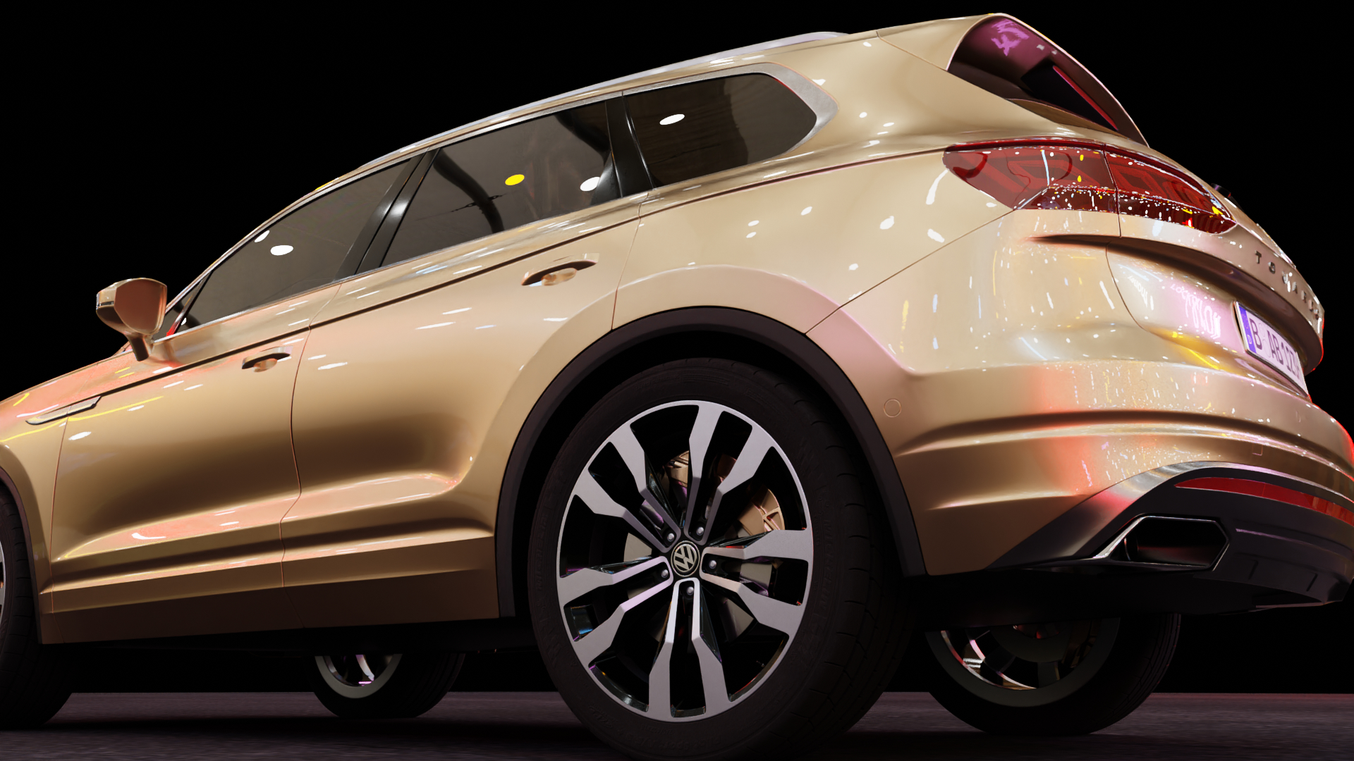 modelo 3d Vokswagen Toureg - TurboSquid 1674171