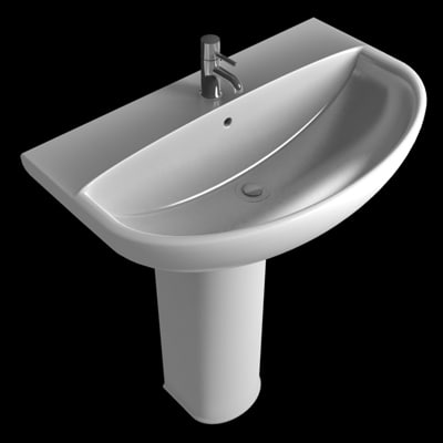 3d model washbasin