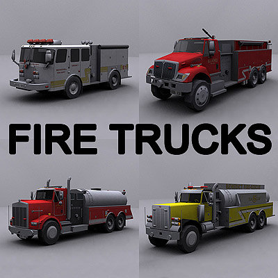 Fire Engine 3D Models for Download | TurboSquid