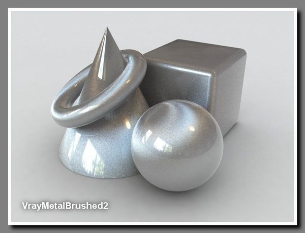 Materials 3ds Max Texture Metal vray aluminum