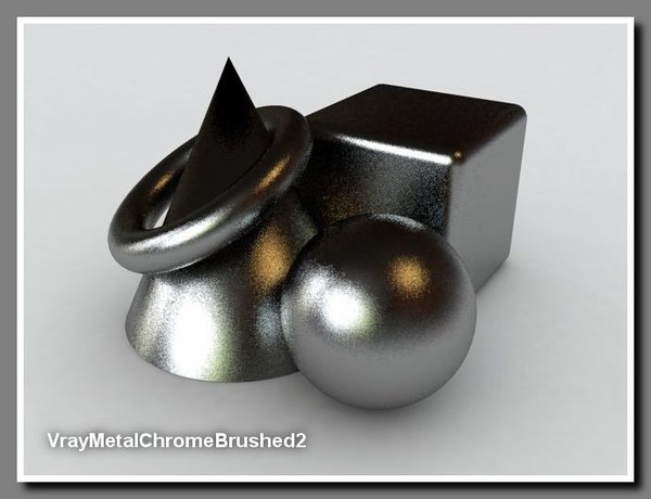 Materials 3ds Max Texture Metal vray aluminum