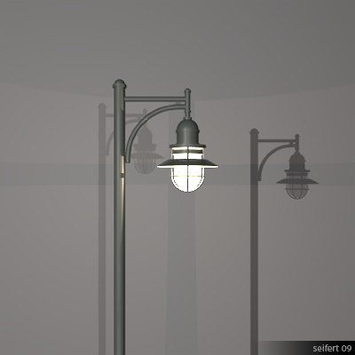 Building Revit Family Historic Street Lamp