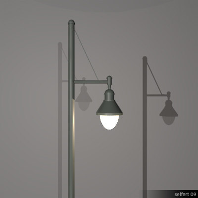 Building Revit Family Historic Street Lamp