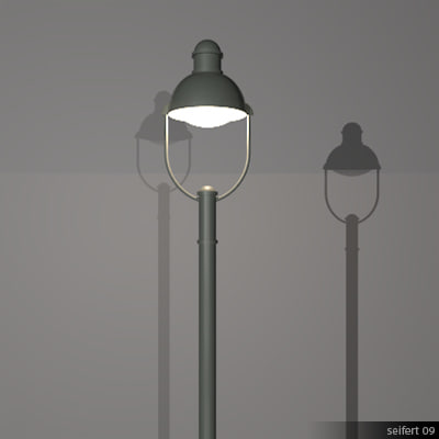 Building Revit Family Historic Street Lamp