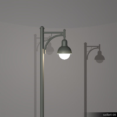 Building Revit Family Historic Street Lamp